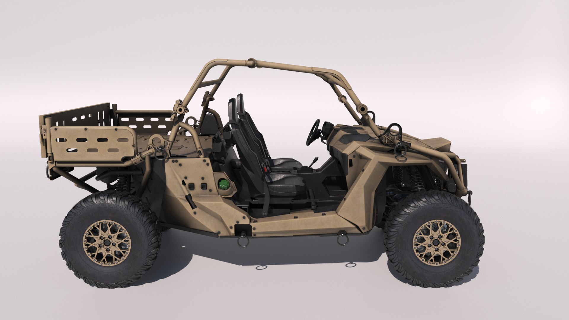 Polaris MRZR Alpha 2 3D Model - TurboSquid 2171036