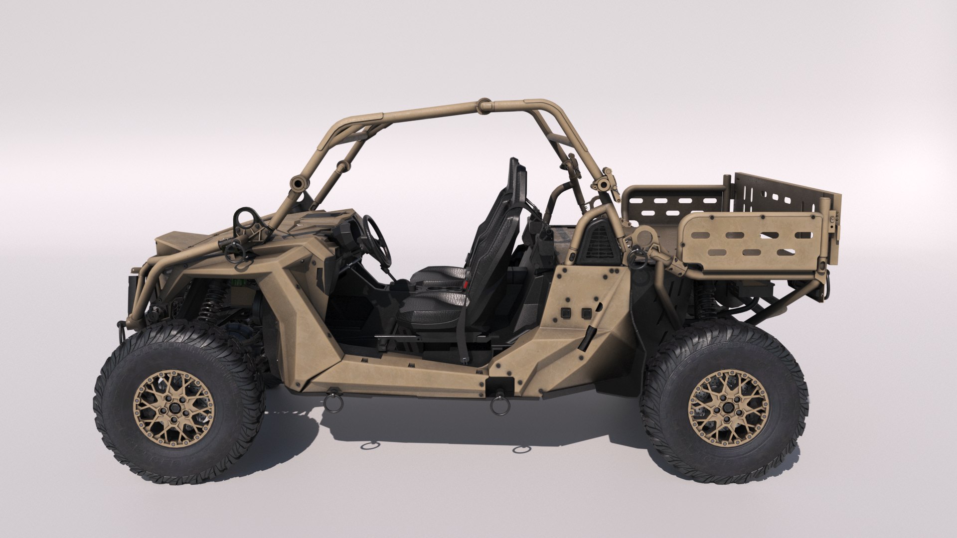 Polaris MRZR Alpha 2 3D Model - TurboSquid 2171036