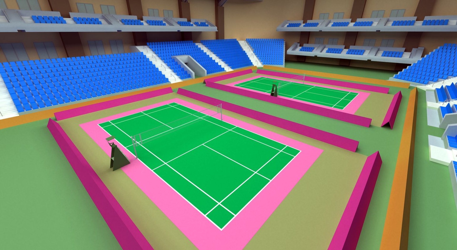 Badminton Arena 3d 3ds