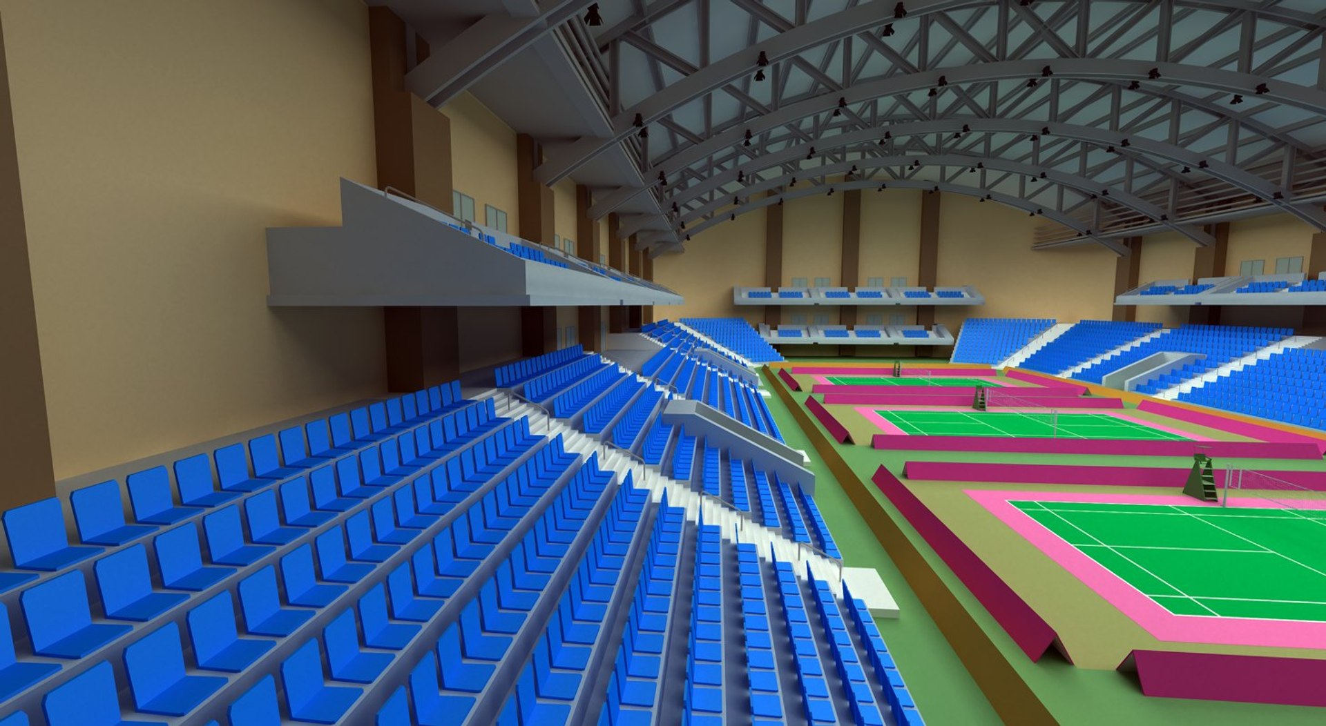 Badminton Arena 3d 3ds
