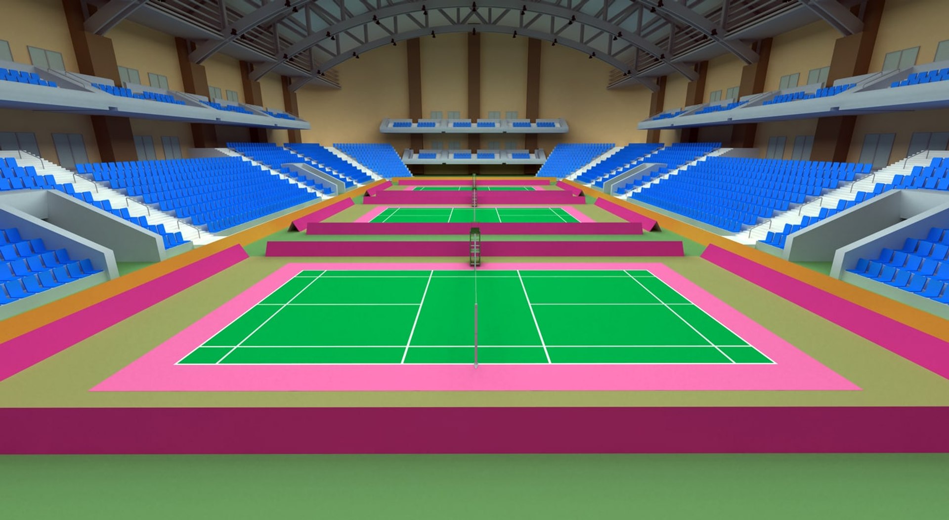 Badminton Arena 3d 3ds