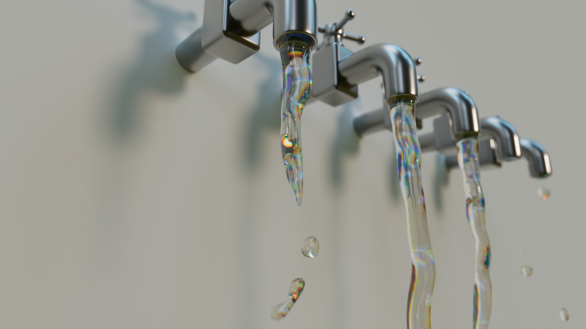 3D loop Simulation Of tap Spraying model - TurboSquid 2174689