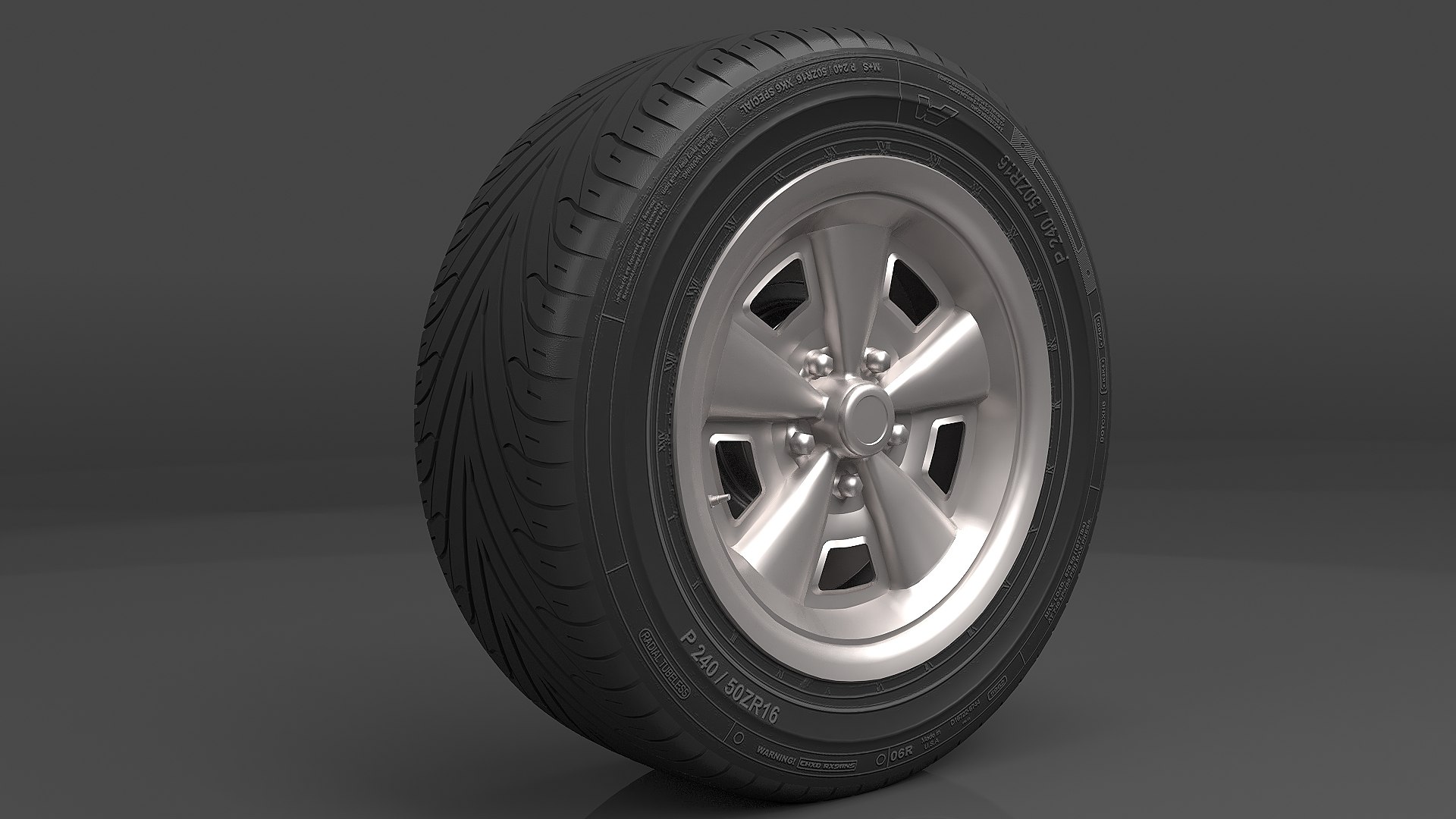 Realistic Wheel Tire 10 Model - TurboSquid 1963542