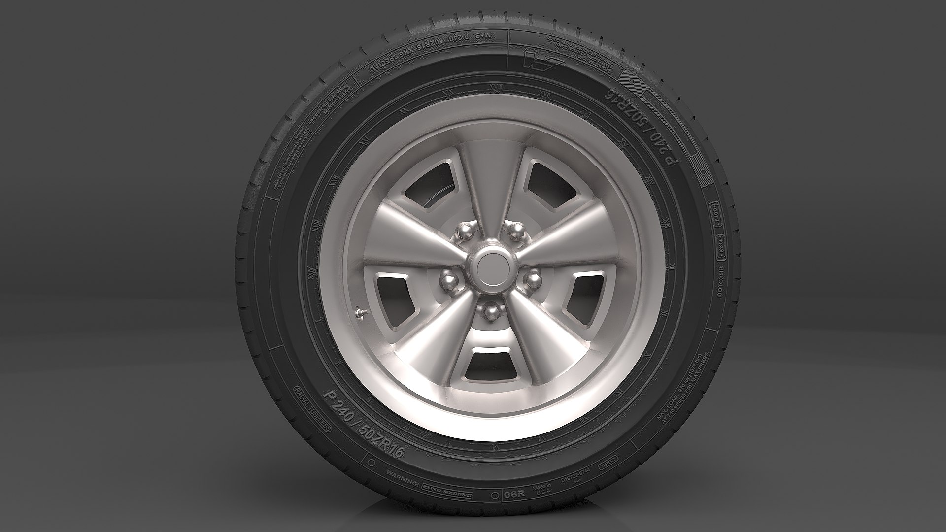 Realistic Wheel Tire 10 Model - TurboSquid 1963542