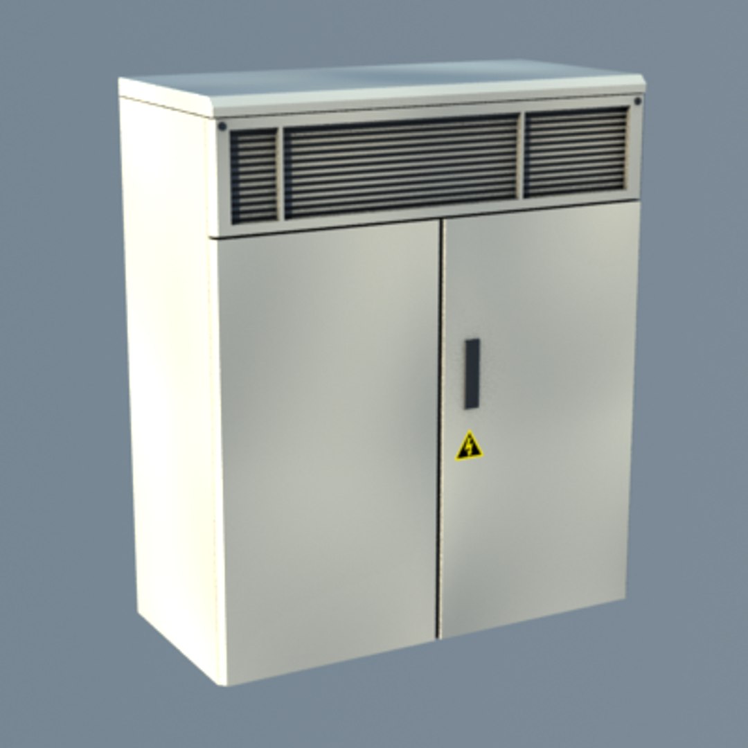 3d Cellular Bts Cabinet Streetside