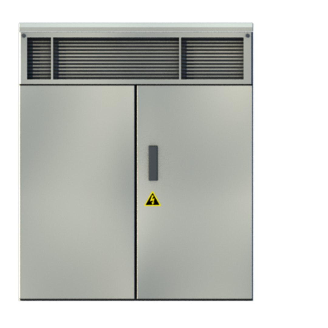 3d Cellular Bts Cabinet Streetside