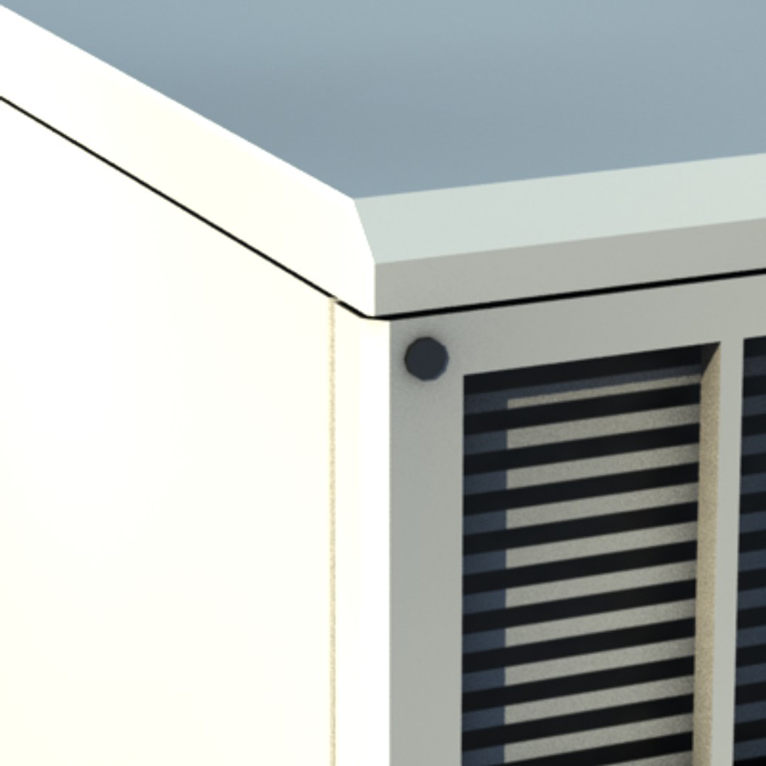 3d Cellular Bts Cabinet Streetside