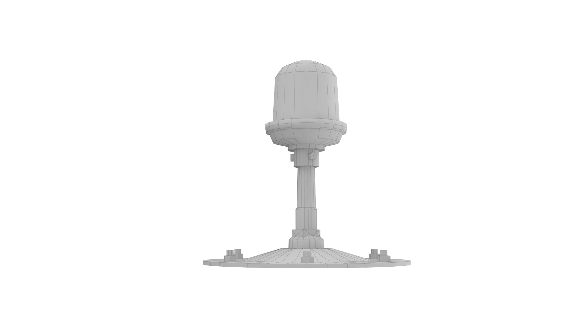 3D Model Elevated Runway Edge Light - TurboSquid 2079642
