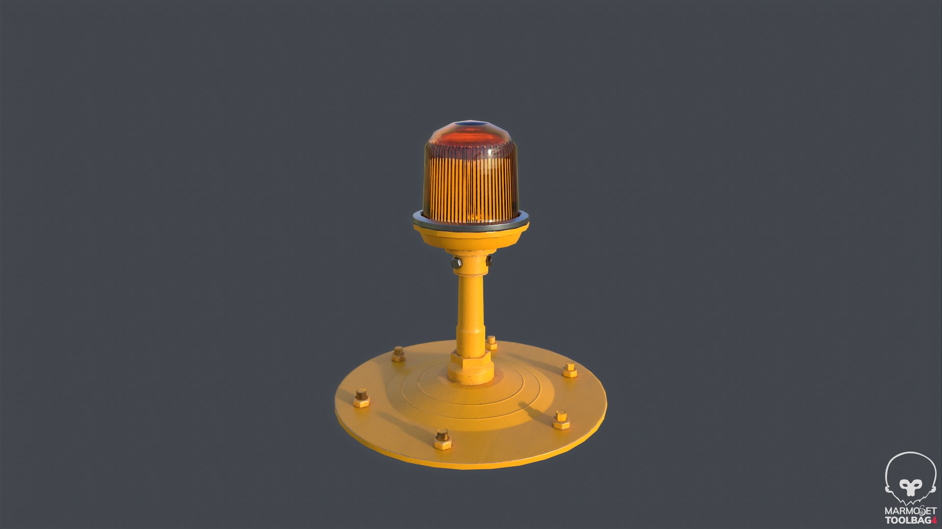 3D Model Elevated Runway Edge Light - TurboSquid 2079642