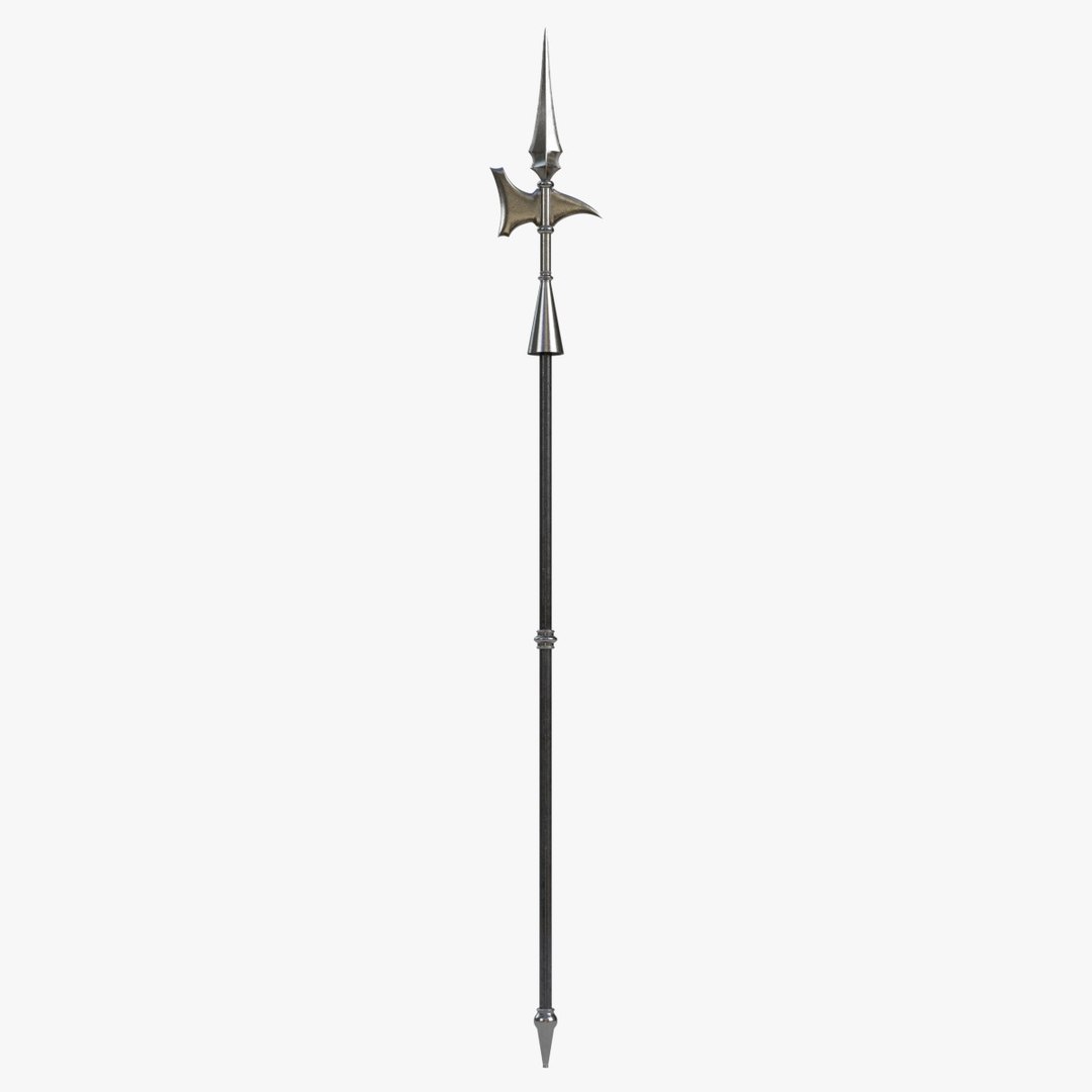Medieval halberd 2 3D - TurboSquid 1425046