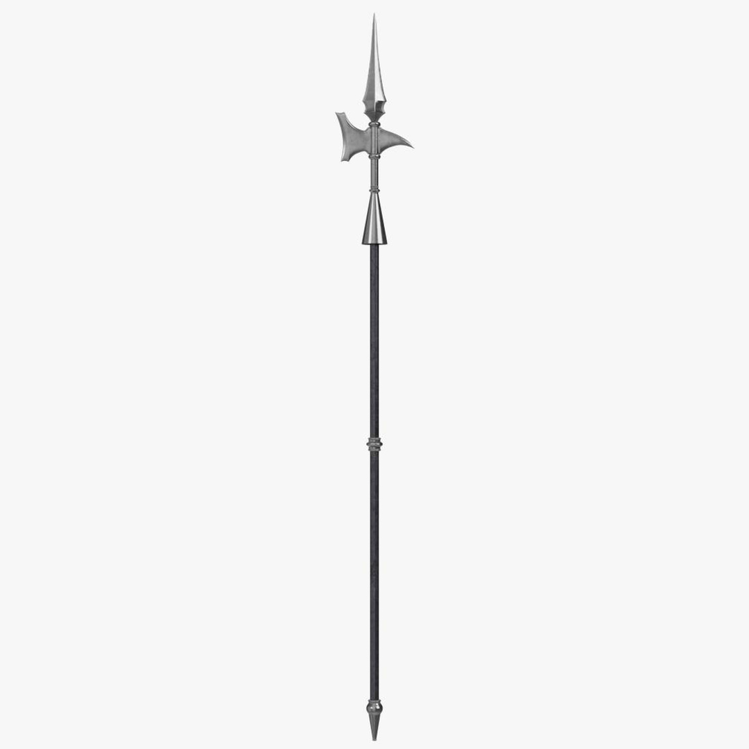 Medieval halberd 2 3D - TurboSquid 1425046