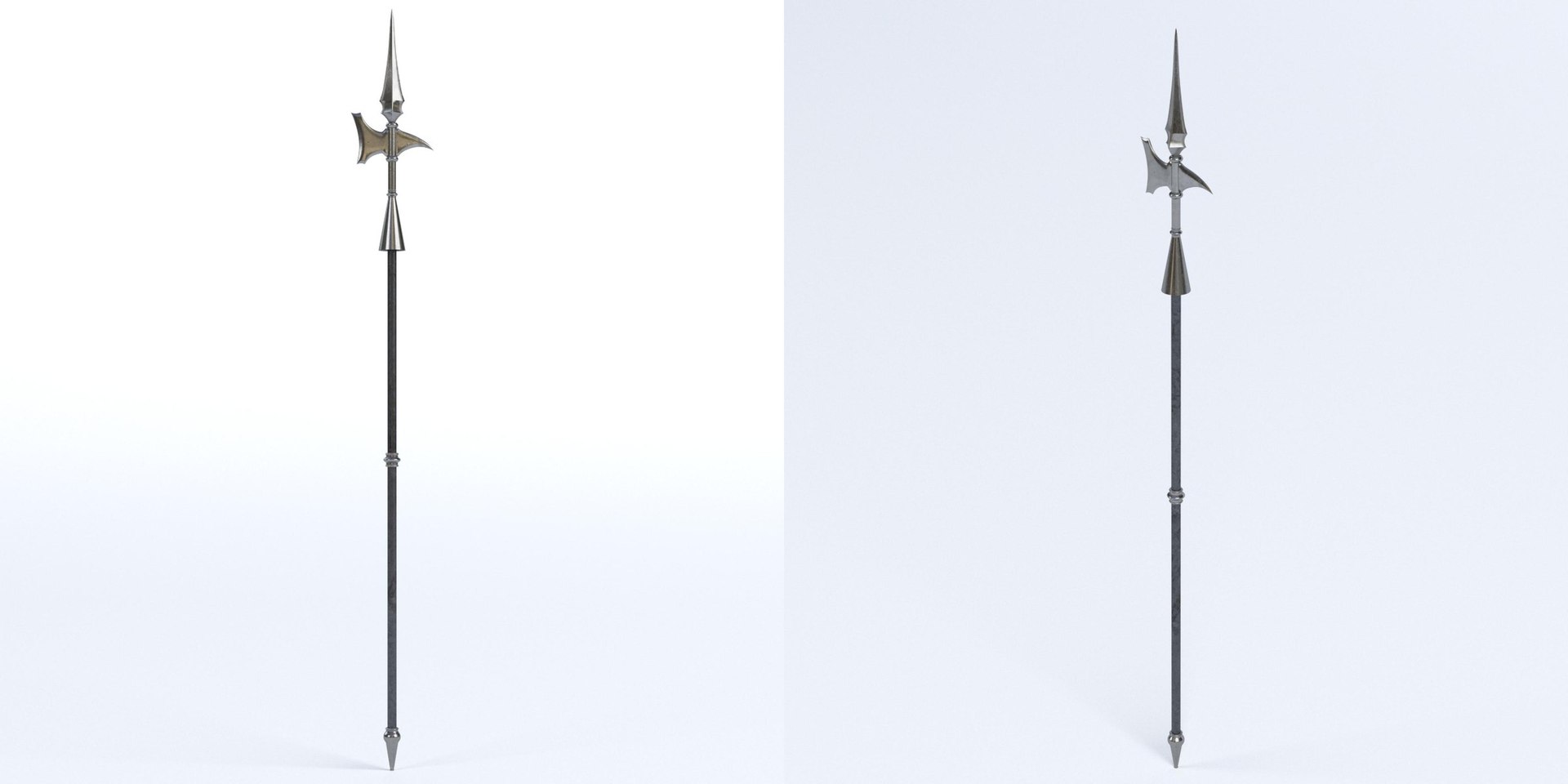 Medieval halberd 2 3D - TurboSquid 1425046