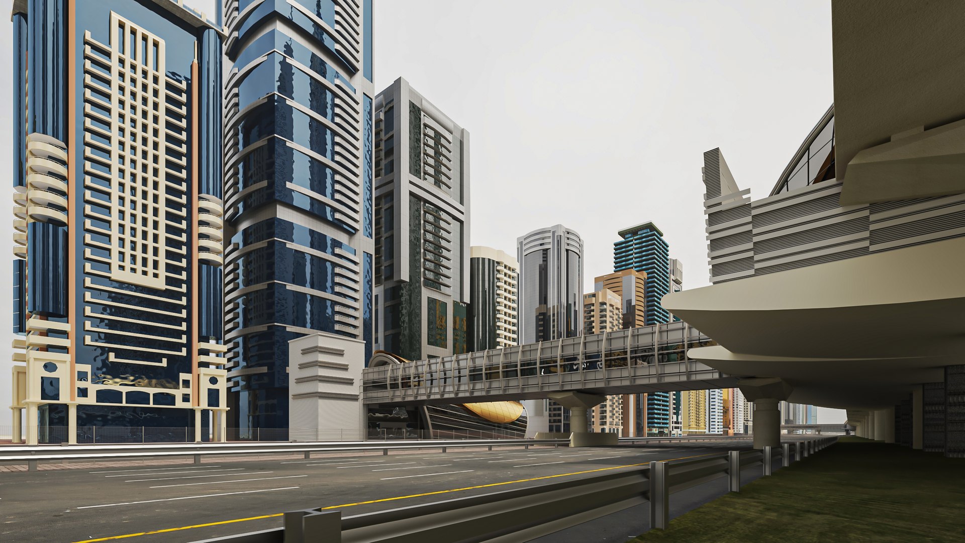 3D Dubai City International Financial Centre - TurboSquid 2110445