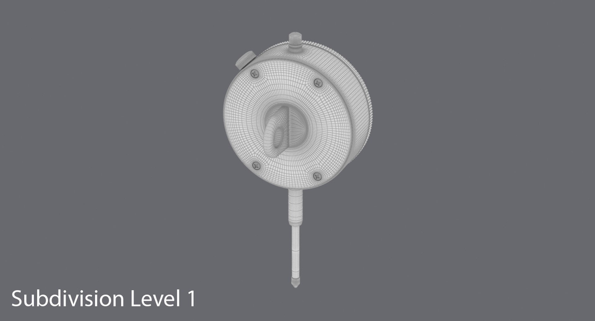 Dial-indicator-gauge 3D model - TurboSquid 1160361