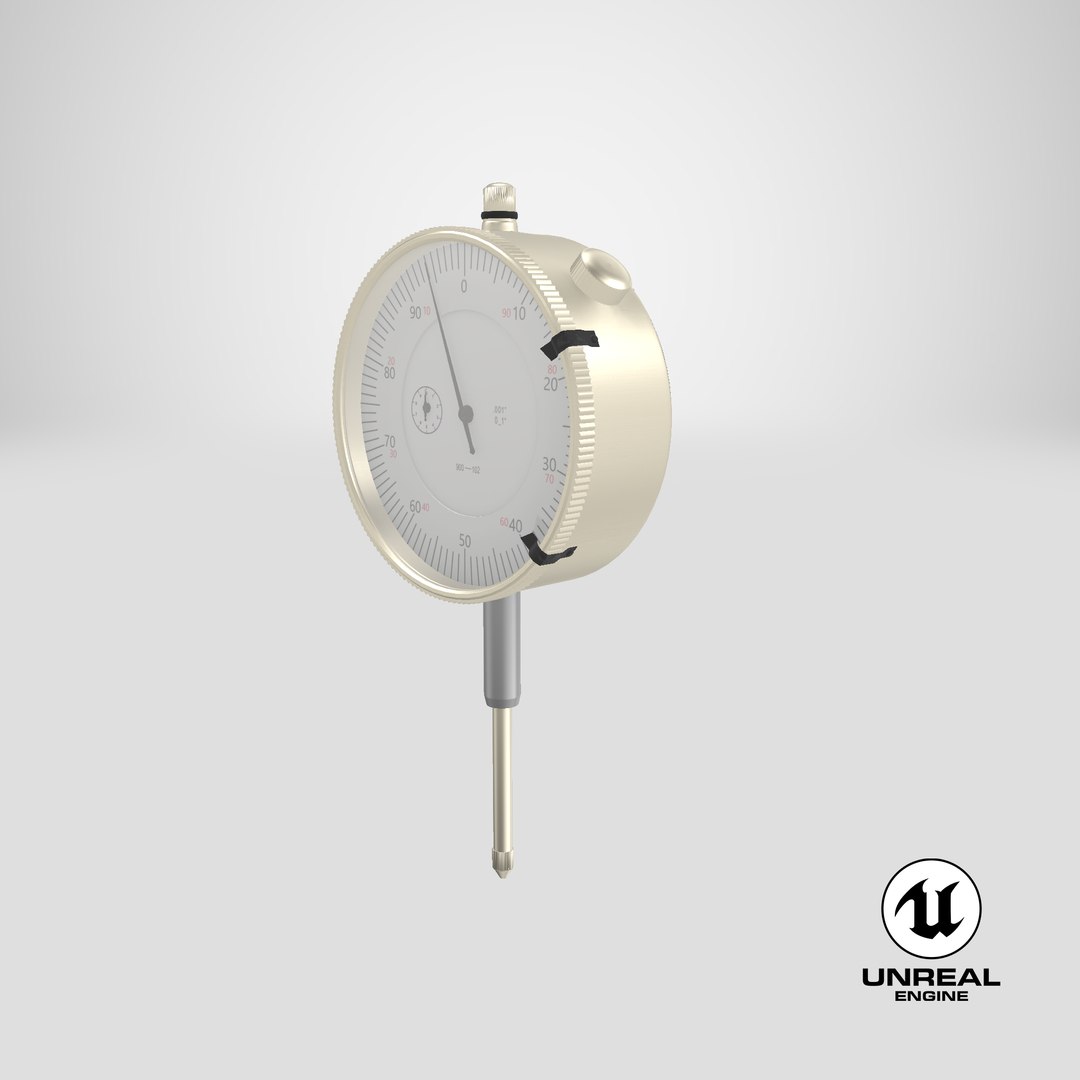 Dial-indicator-gauge 3D model - TurboSquid 1160361