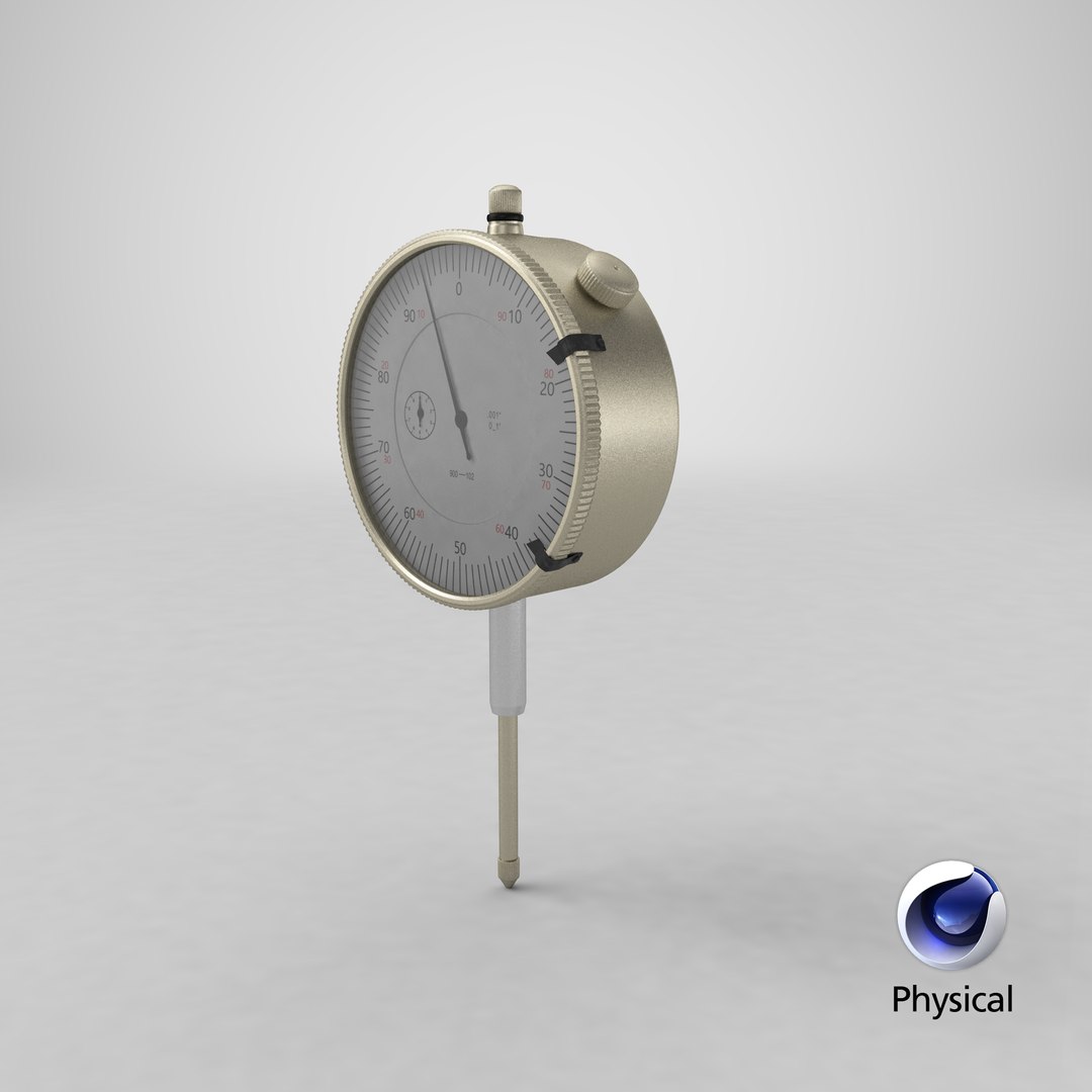 Dial-indicator-gauge 3D model - TurboSquid 1160361