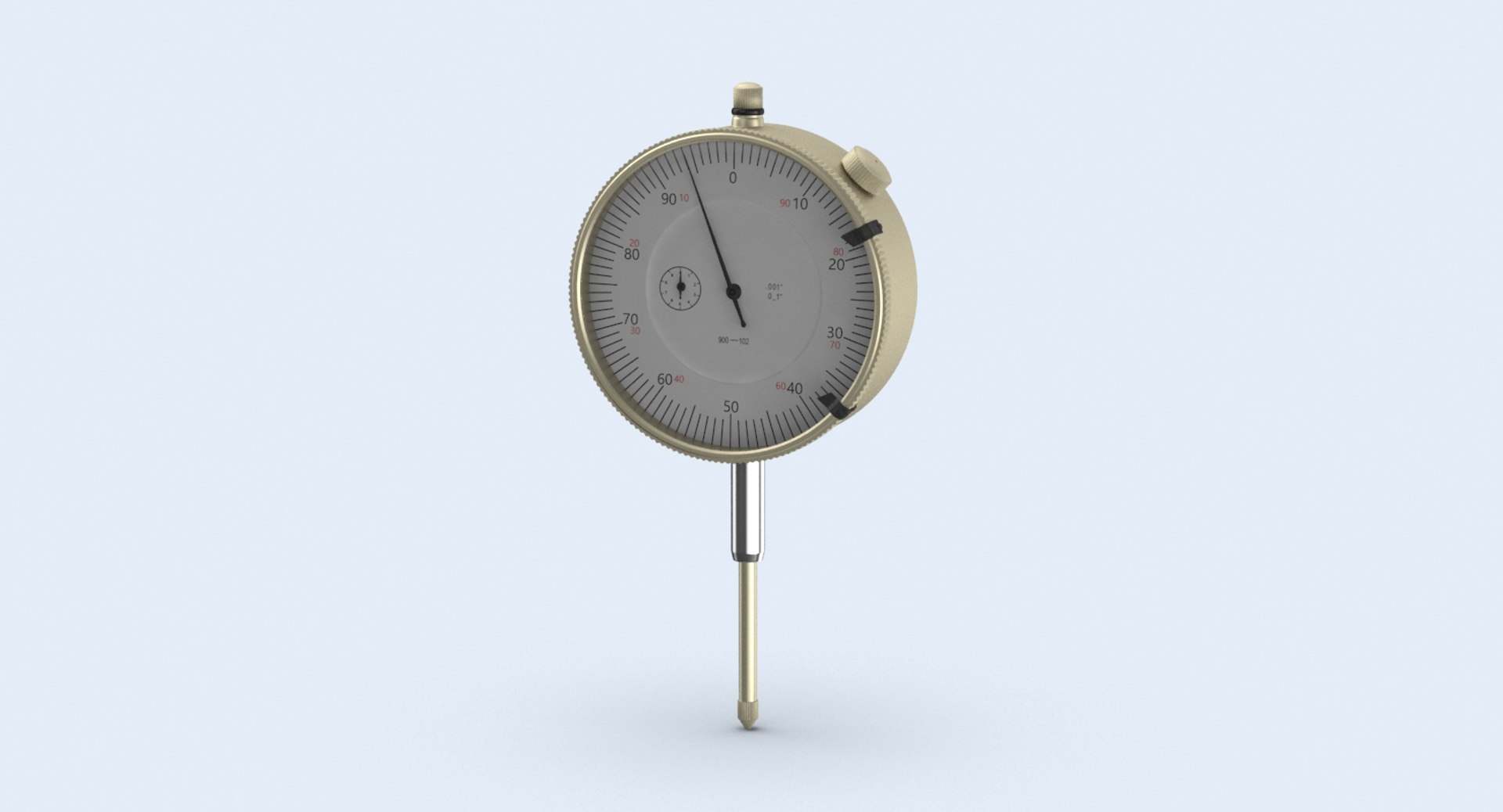 Dial-indicator-gauge 3D Model - TurboSquid 1160361