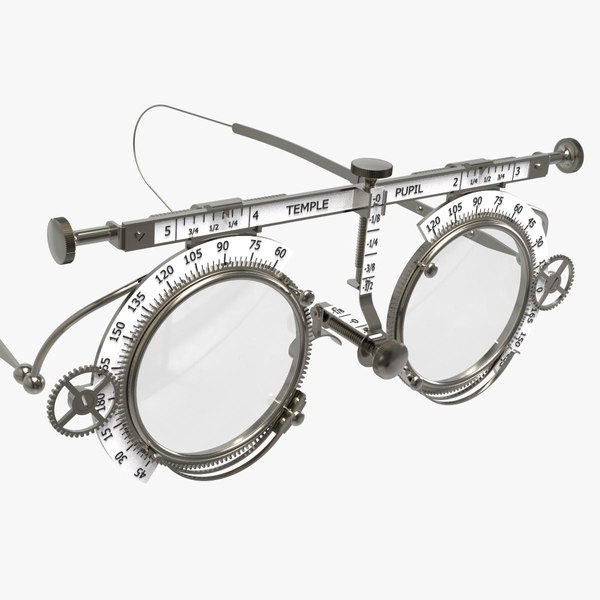 modelo 3d Optometrist Trial Frame - TurboSquid 1163539
