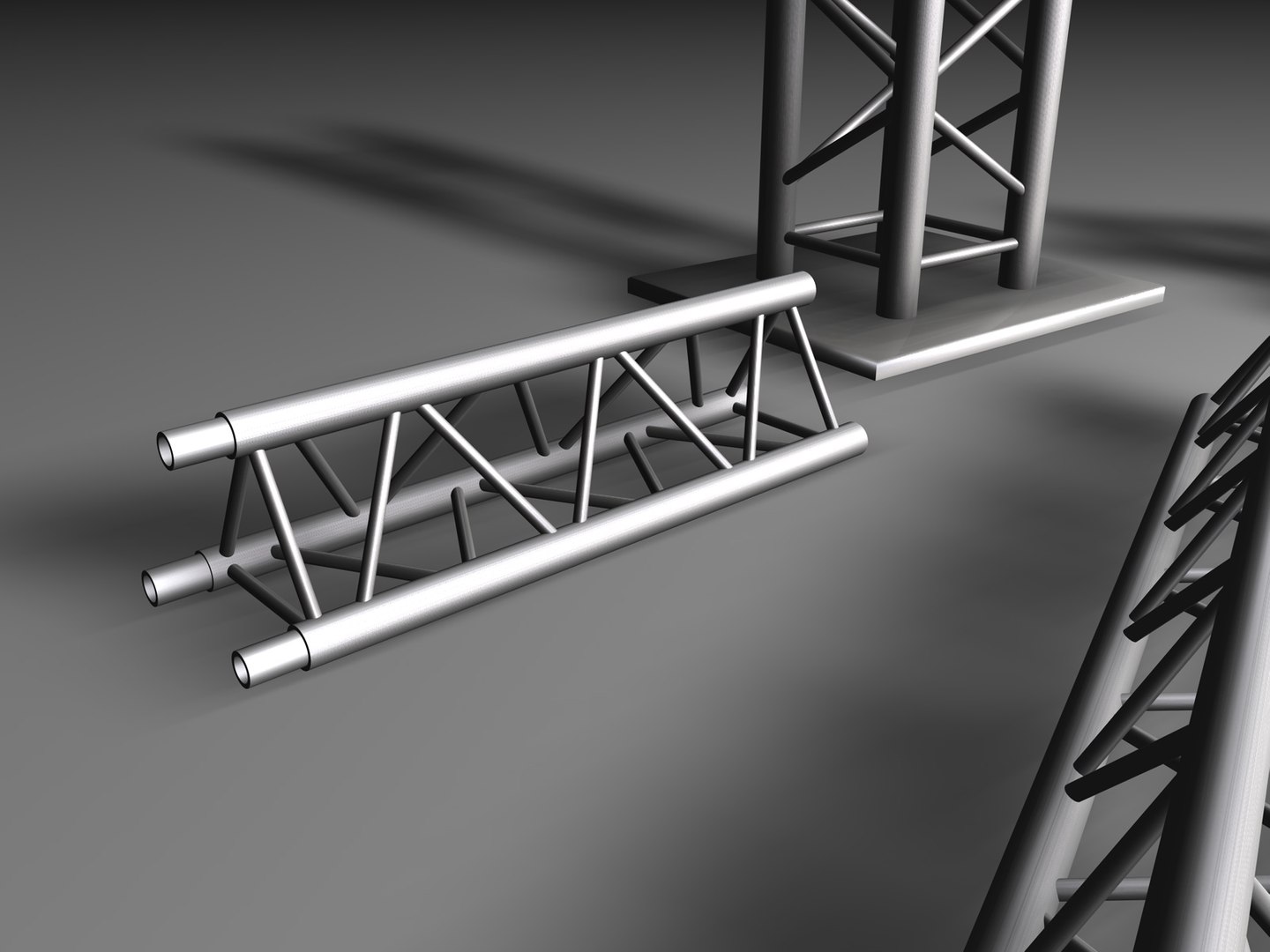 stage elements 3d model