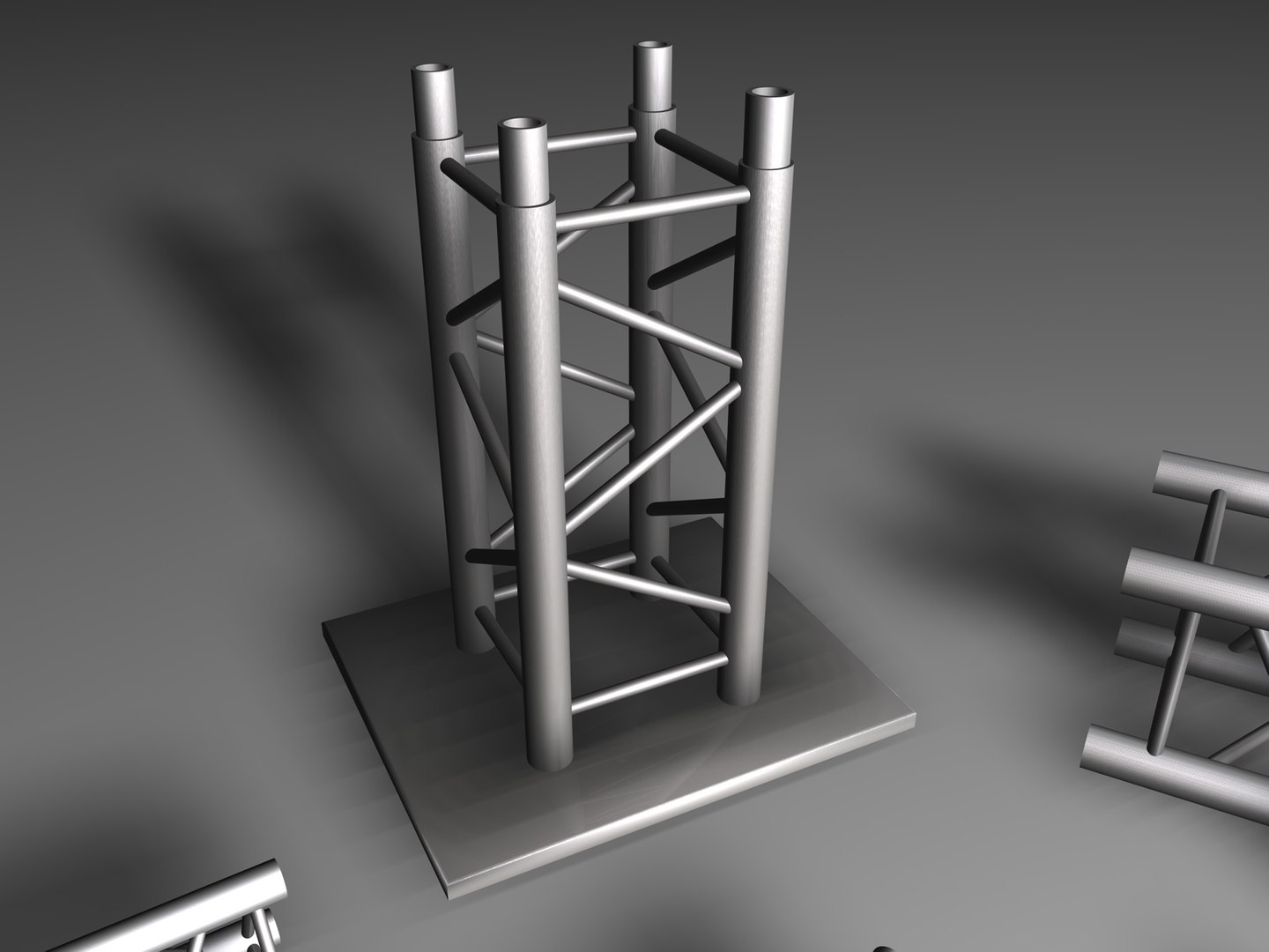 stage elements 3d model