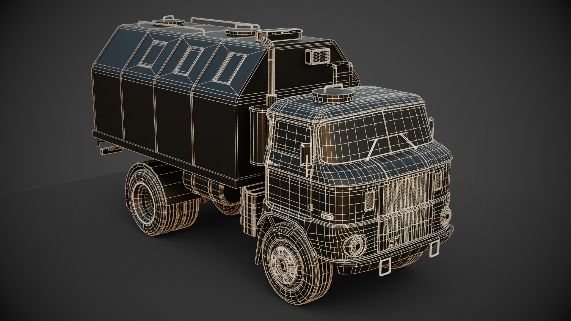 3D Truck Model - TurboSquid 1990157