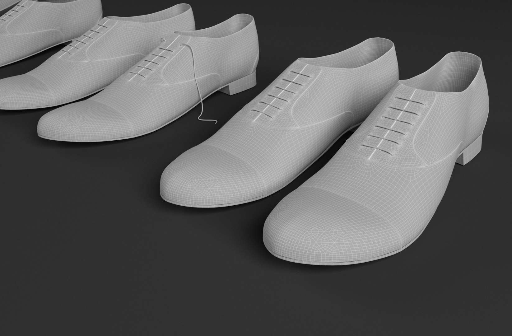 3d Realistic Shoes Model