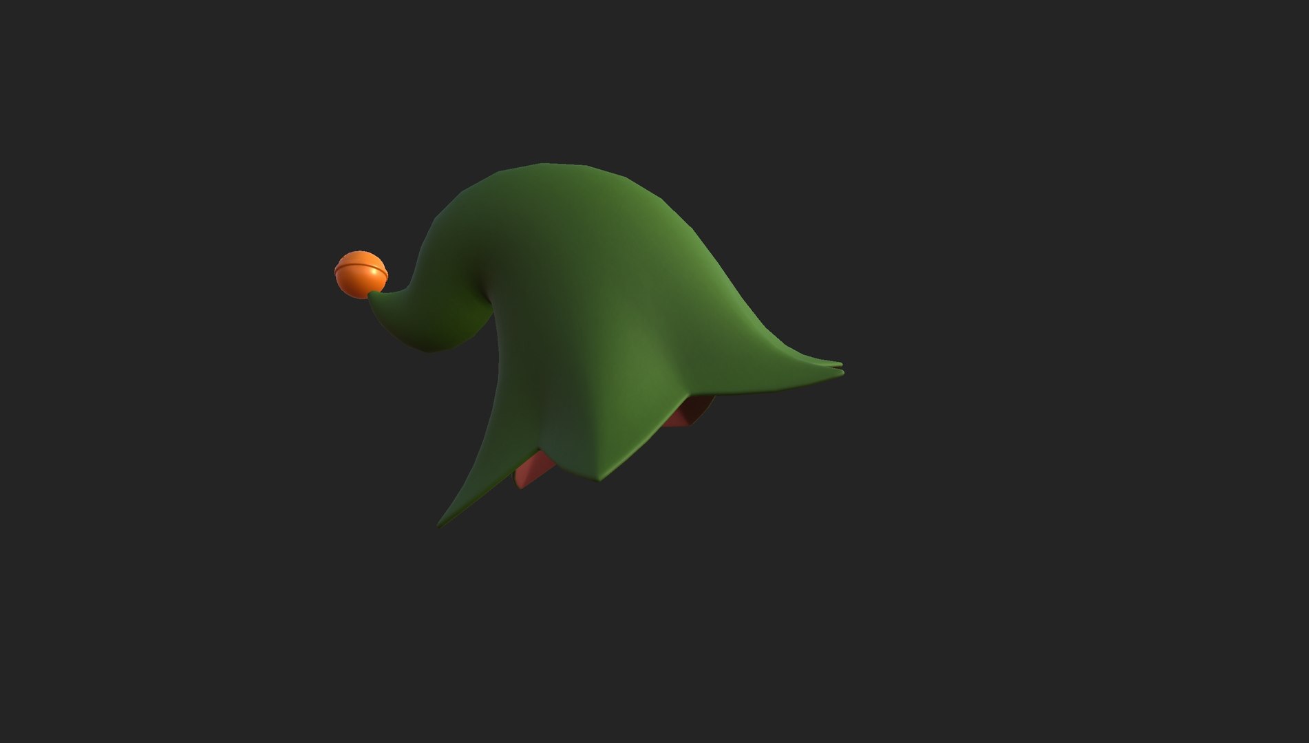 3D Hat009 Elf Hat - TurboSquid 1993563