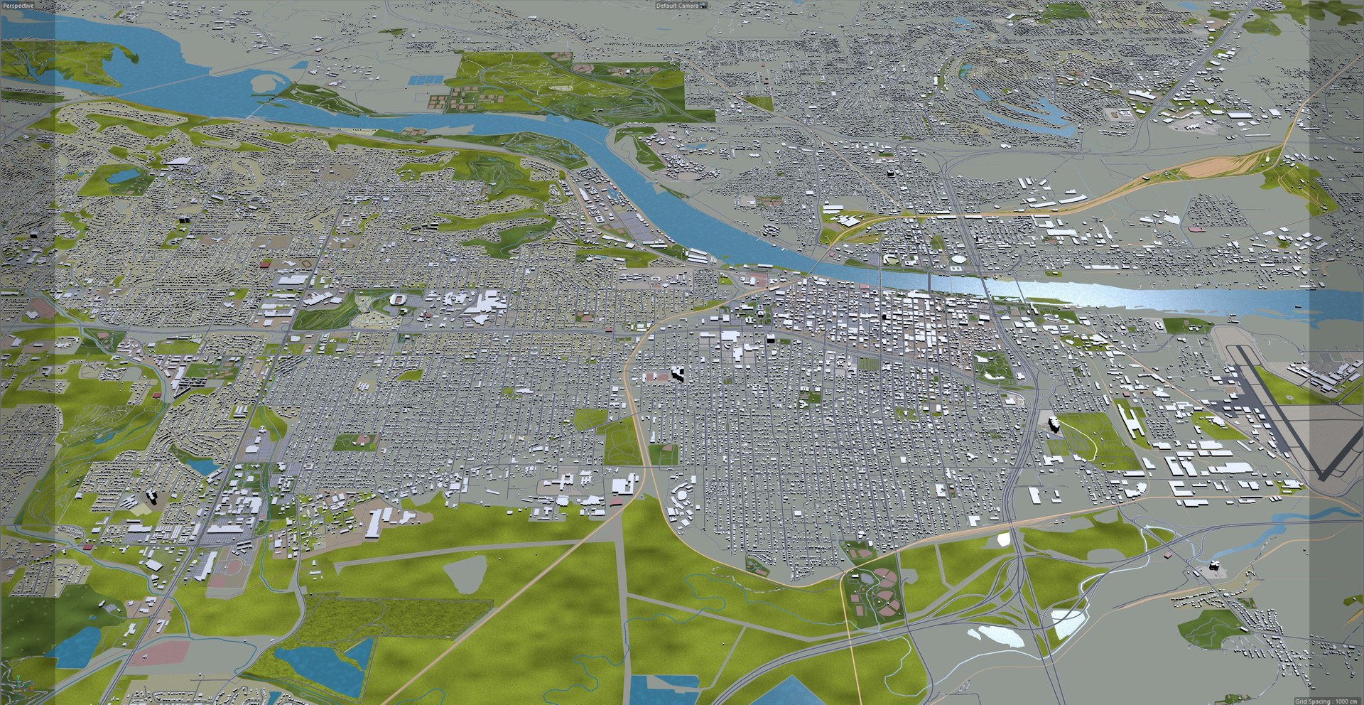 3D Little Rock Arkansas USA model - TurboSquid 1720411