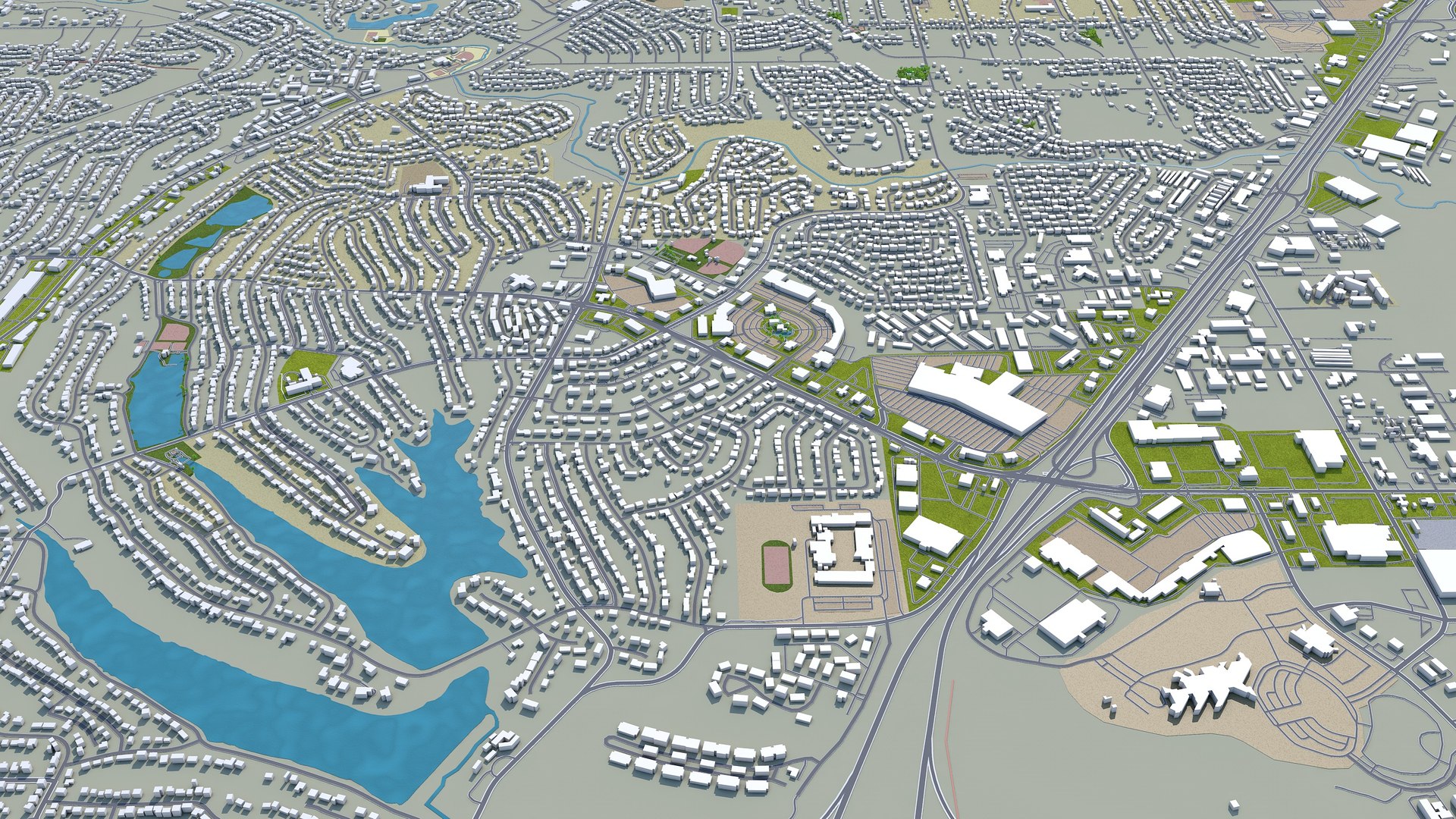 3D Little Rock Arkansas USA model - TurboSquid 1720411