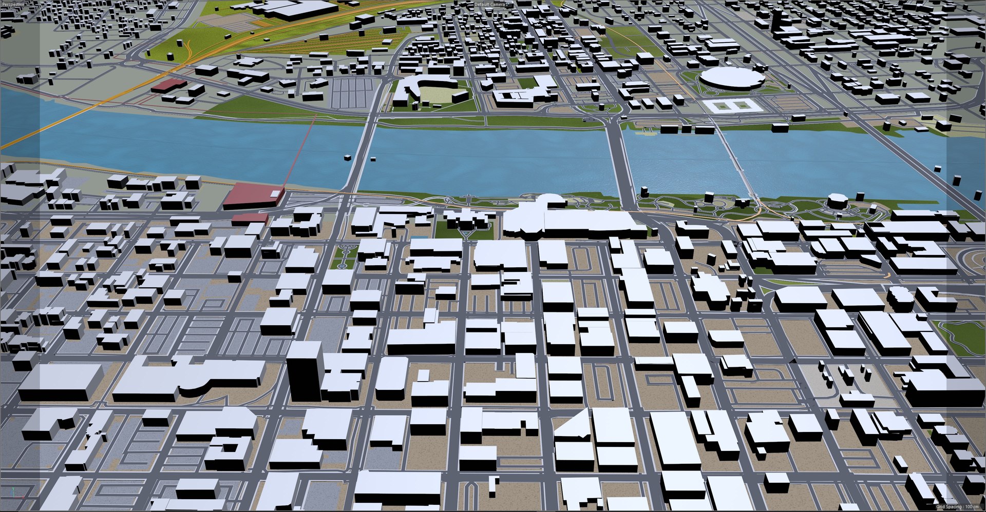 3D Little Rock Arkansas USA model - TurboSquid 1720411