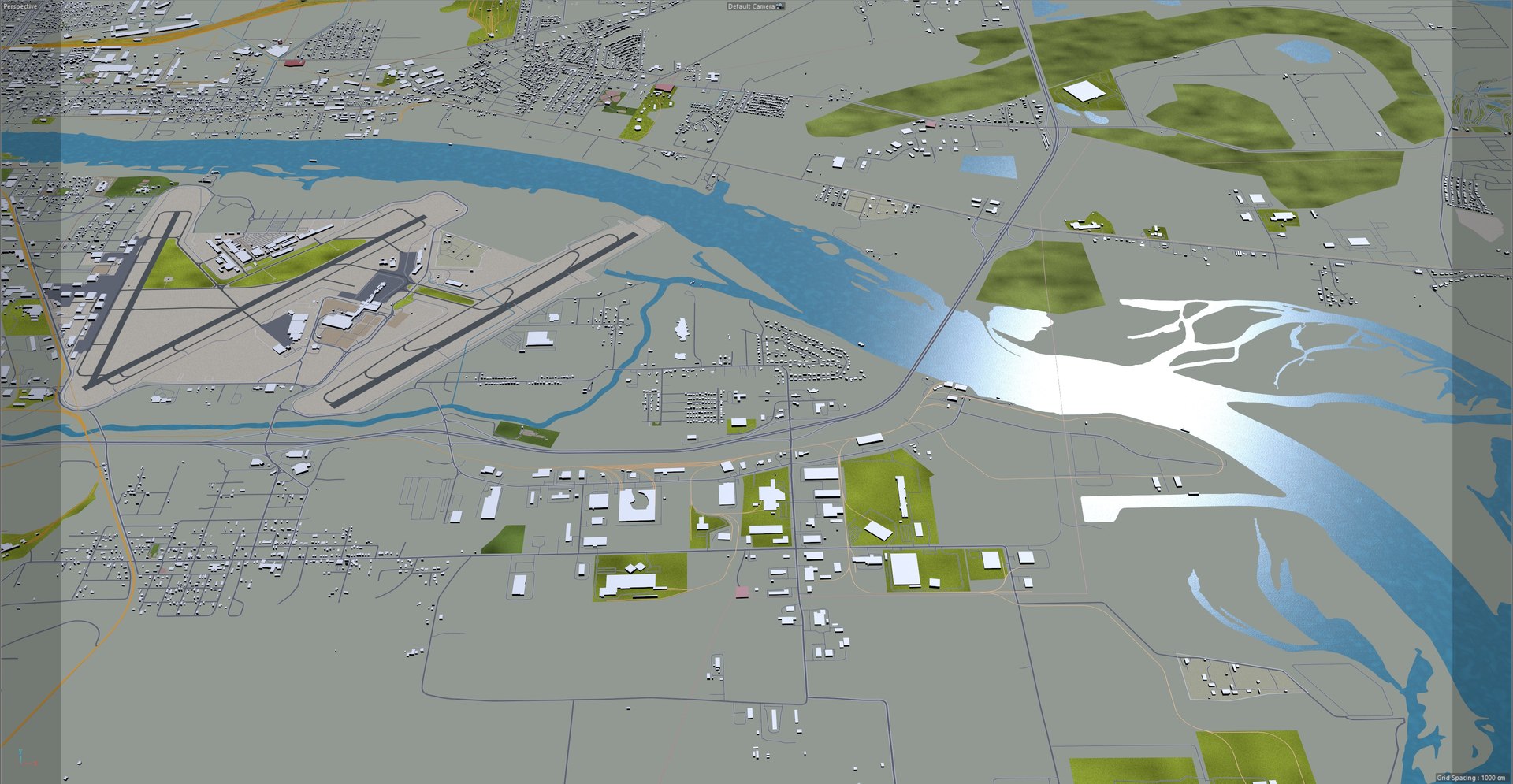 3D Little Rock Arkansas USA model - TurboSquid 1720411