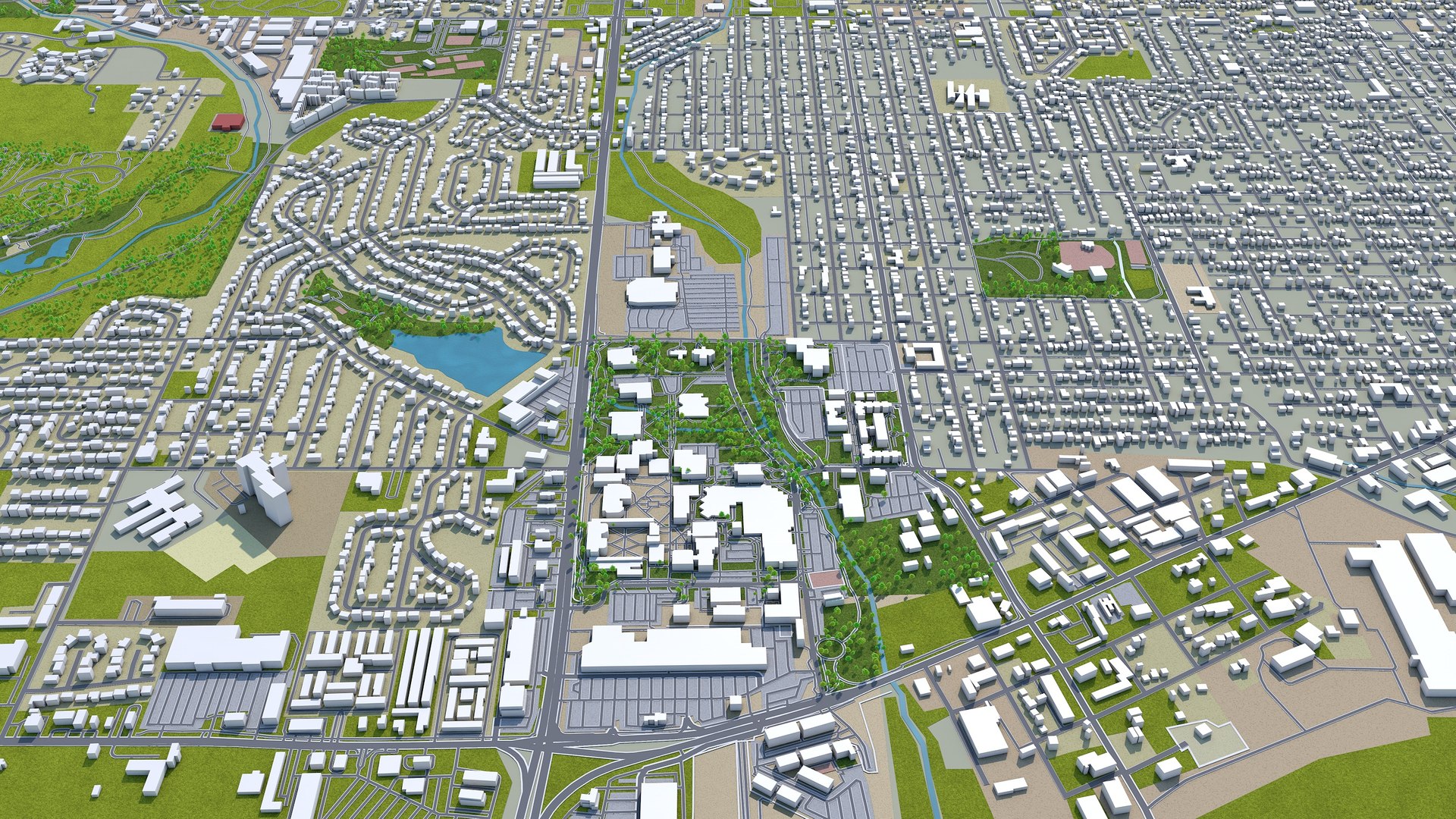 3D Little Rock Arkansas USA model - TurboSquid 1720411