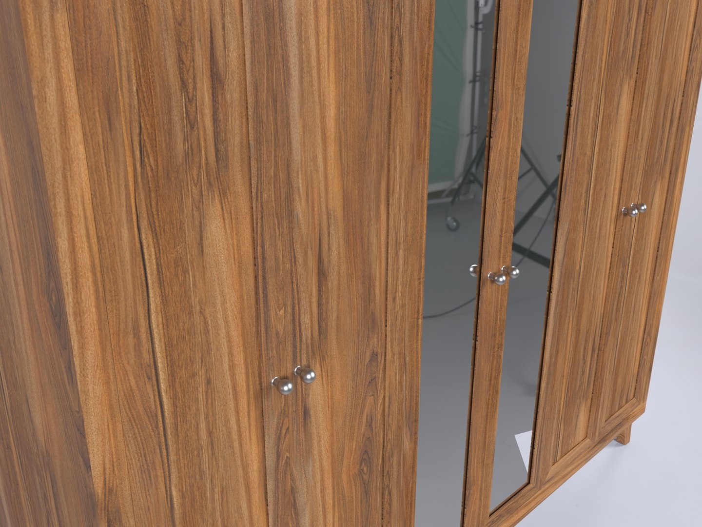 3D Lyra 6-Door Wardrobe HC - TurboSquid 1936595