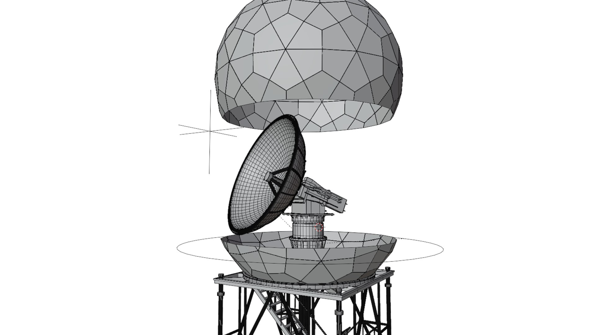 Nexrad Doppler Weather Radar - WSR-88D 3D - TurboSquid 2347687