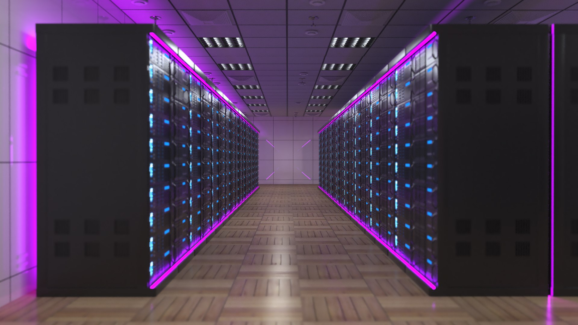 Data Server Center Model - TurboSquid 2282998