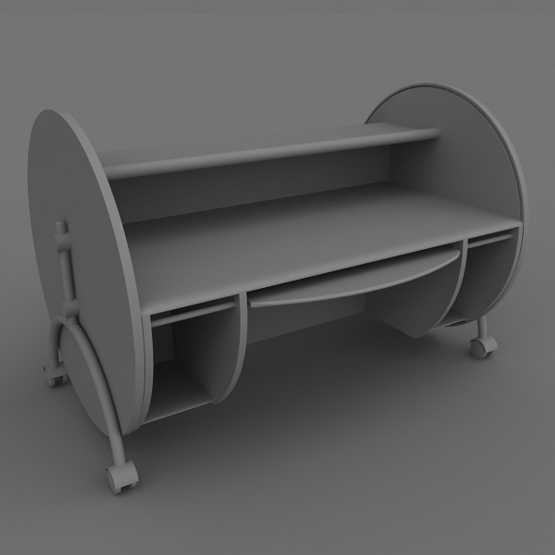 3d Model Computer Table