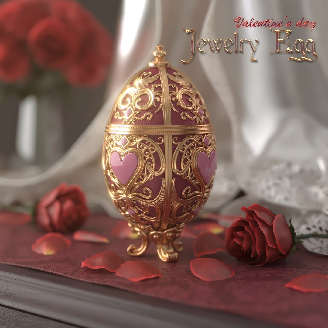 Jewelry Gift Box - Print 3D Model - TurboSquid 2068712