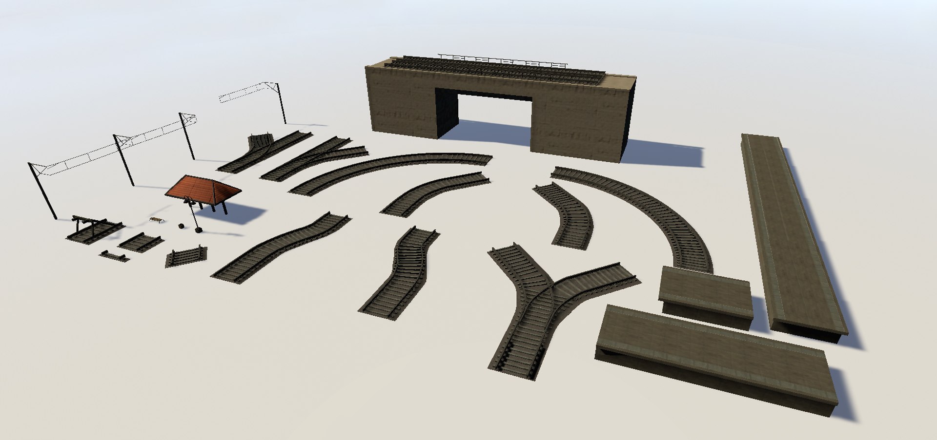 X Railroad Tracks