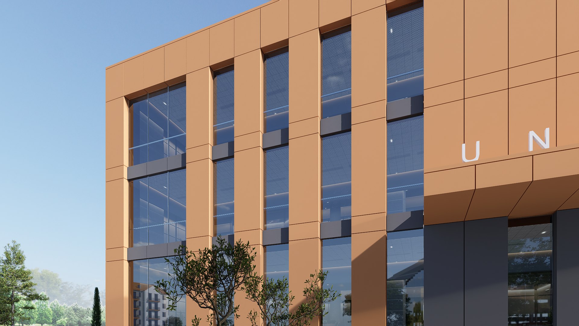 Realistic University 3D Model - TurboSquid 2309178