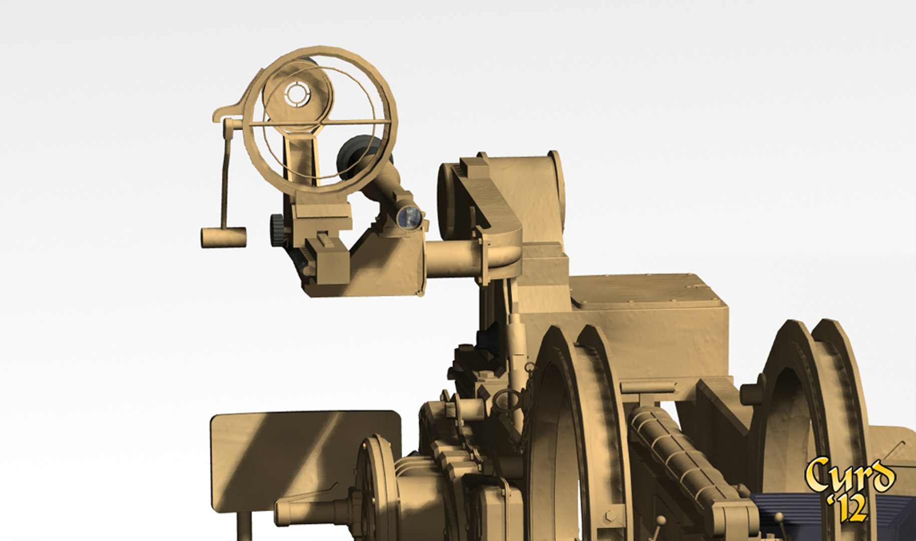 Lightwave Flak 38 Gun