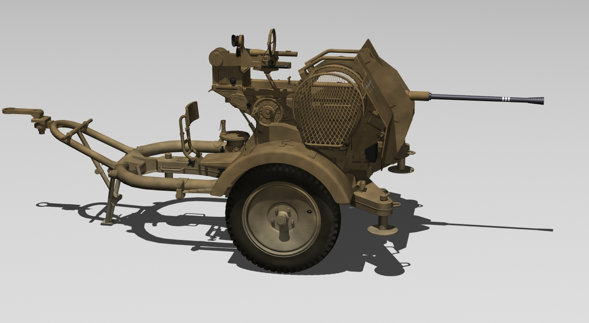 Lightwave Flak 38 Gun