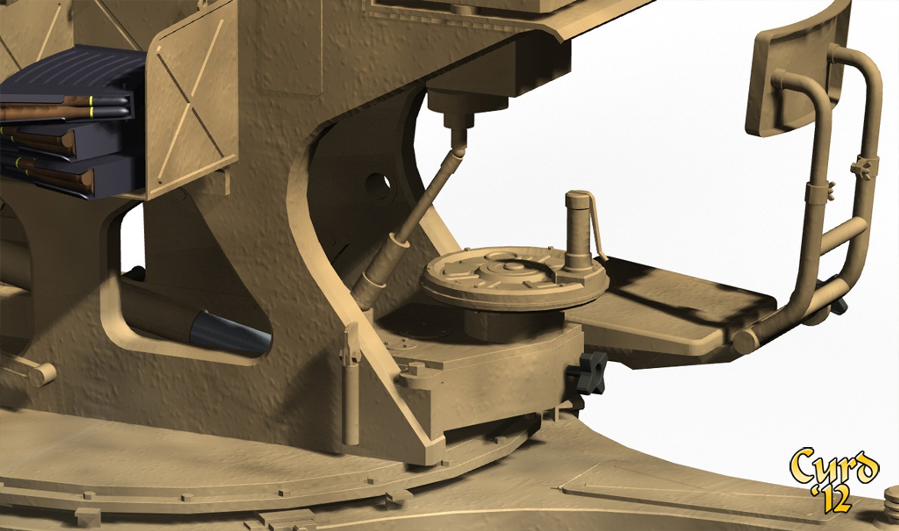 Lightwave Flak 38 Gun