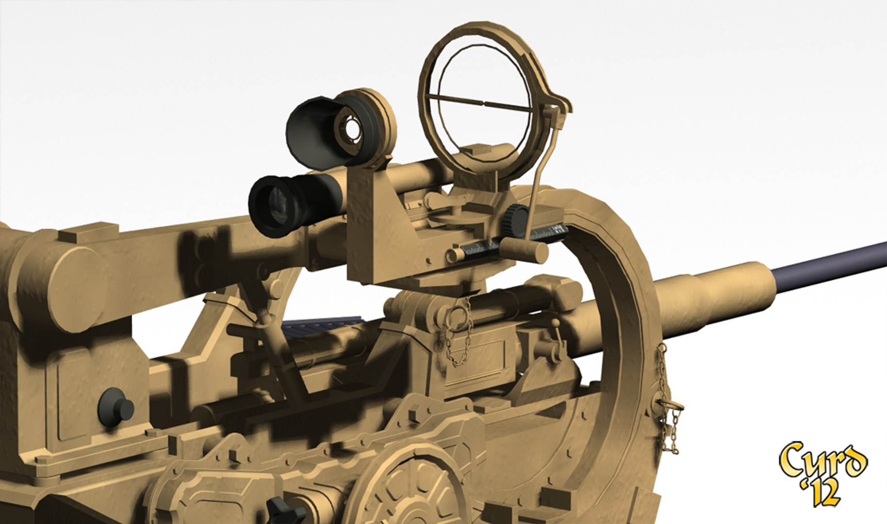 Lightwave Flak 38 Gun