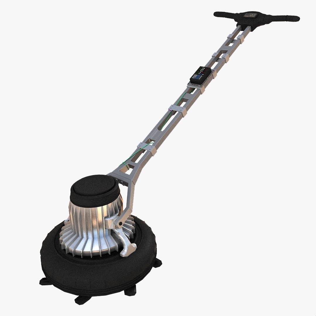 Machine Brush 3d Model