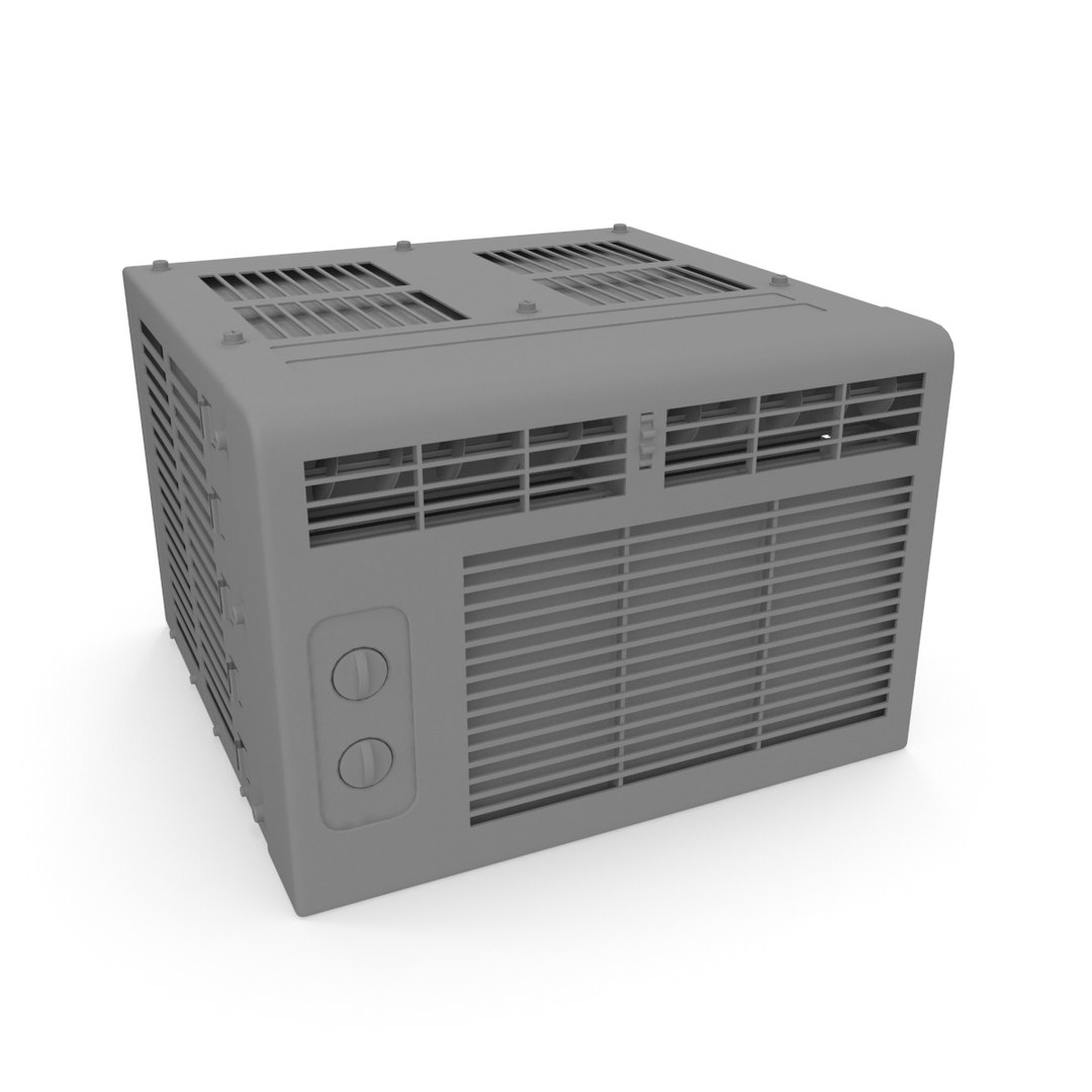 Air conditioner windows type 3D model - TurboSquid 1607407