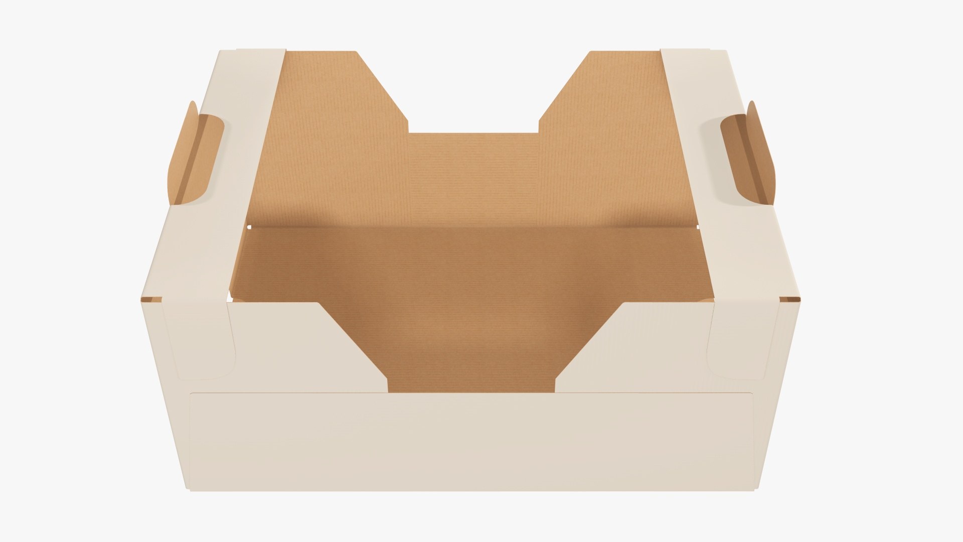 Tray Cardboard Retail Model - TurboSquid 1601302