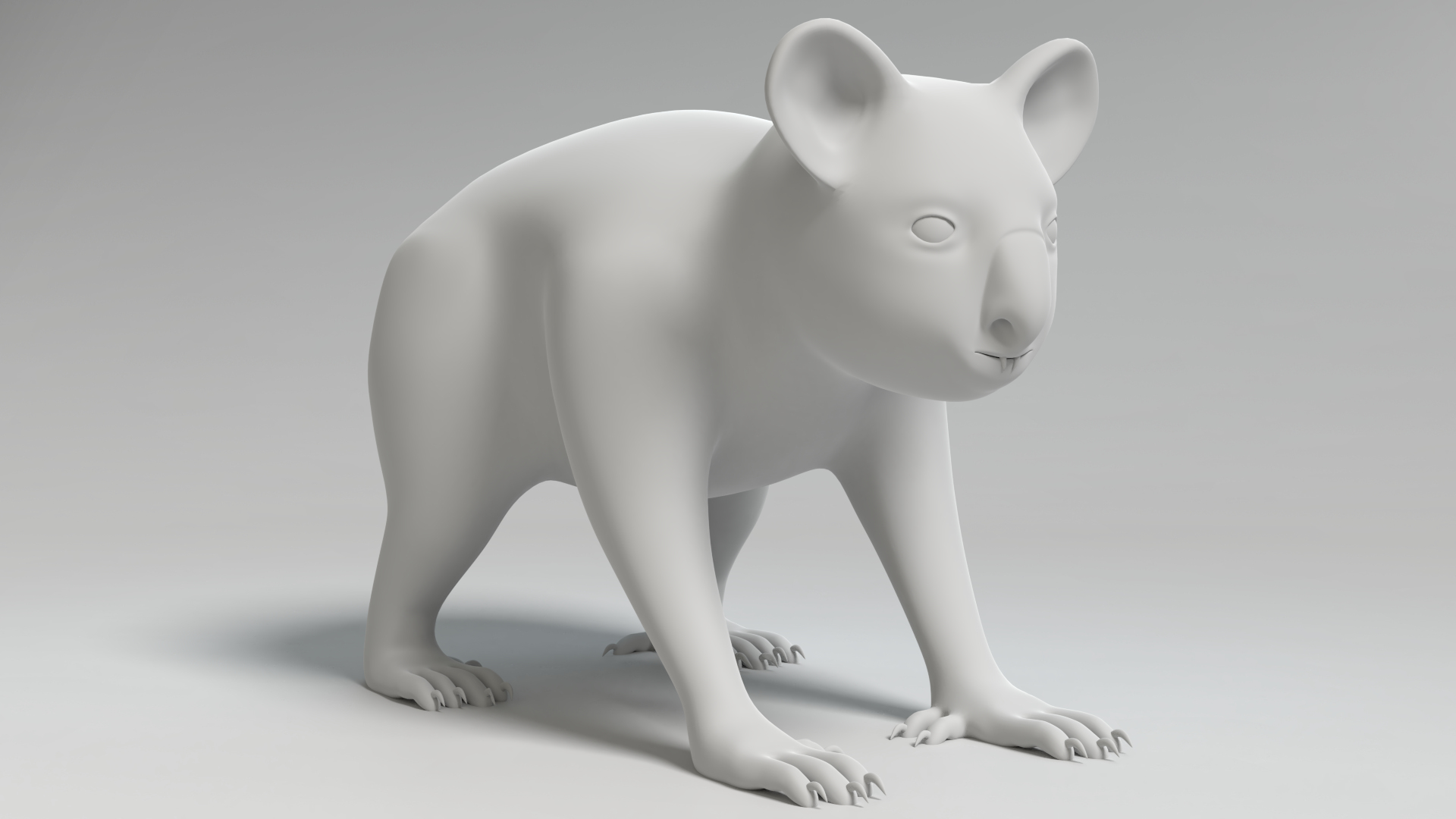 3D koala animal mammal model - TurboSquid 1622056