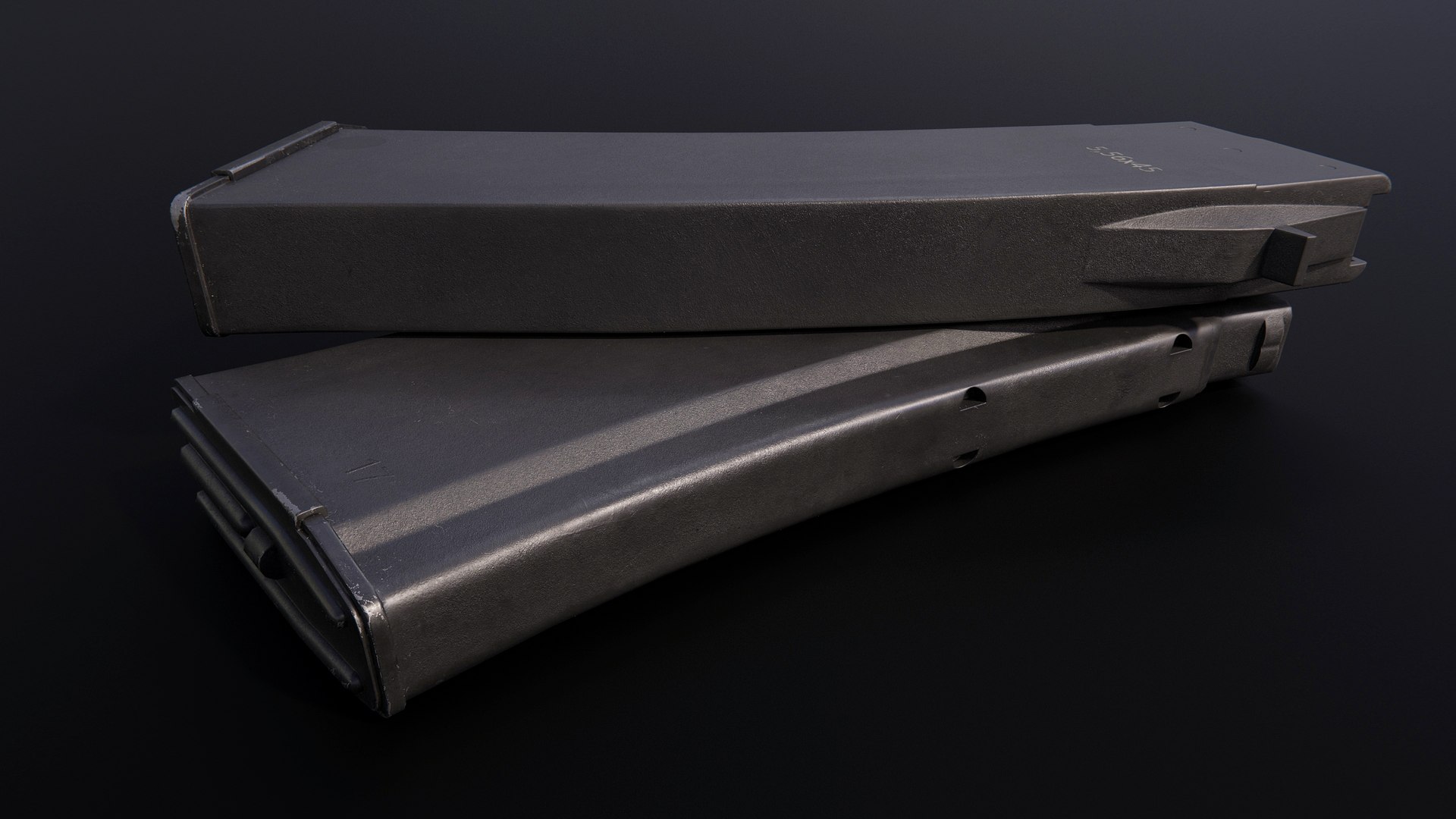 Gun Magazine 556x45 Rifle AK 201 202 3D Model - TurboSquid 2376246