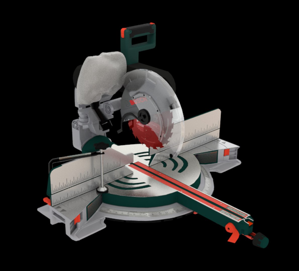 3D Table Saw - TurboSquid 1307193