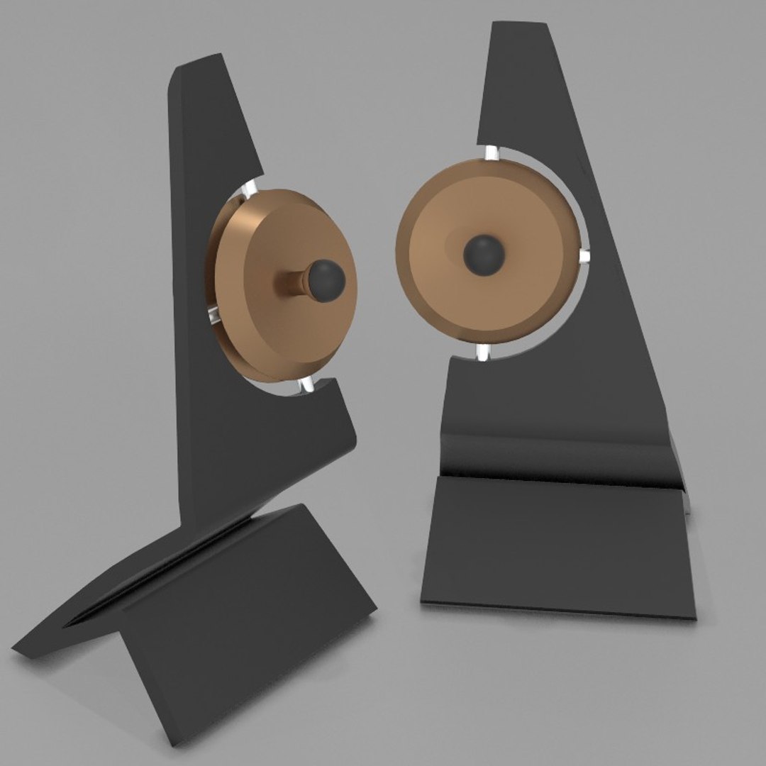 3d Model Klang Speakers